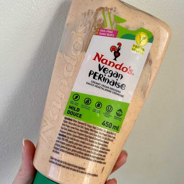 Nando's Nando's Creamy Vegan Dressing (Mild Douce) Review | abillion