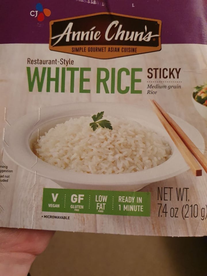 Annie Chun's White Rice Review | abillion