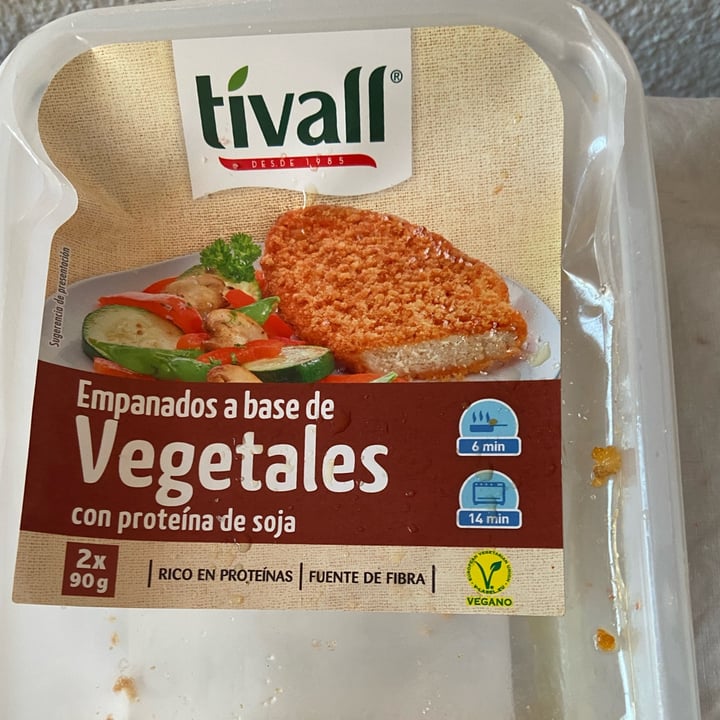 Tivall Empanados a base de vegetales con proteína de soja (Vegano ...