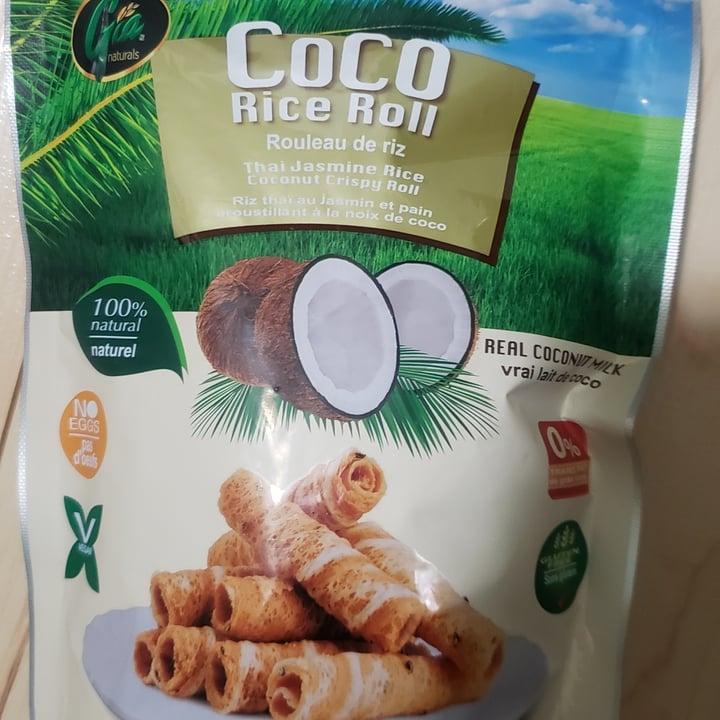 Gia Naturals Coco Rice Roll Review | abillion