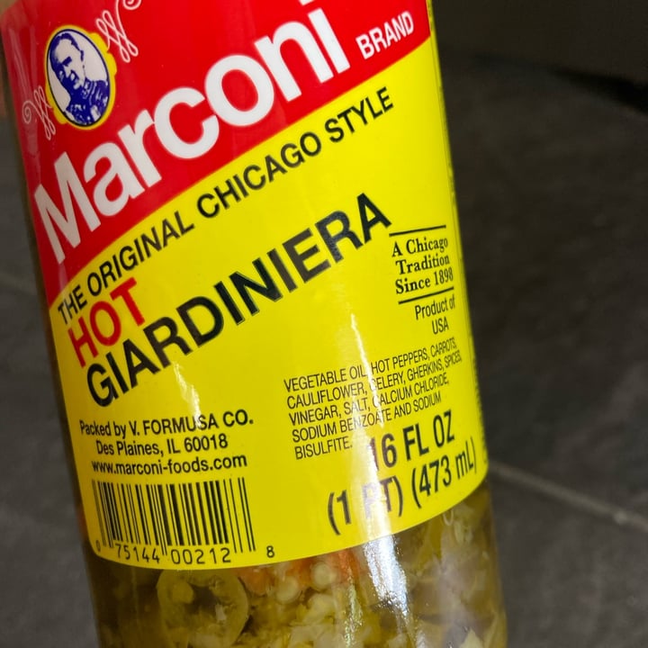 Marconi Chicago Style Hot Giardiniera Review | abillion
