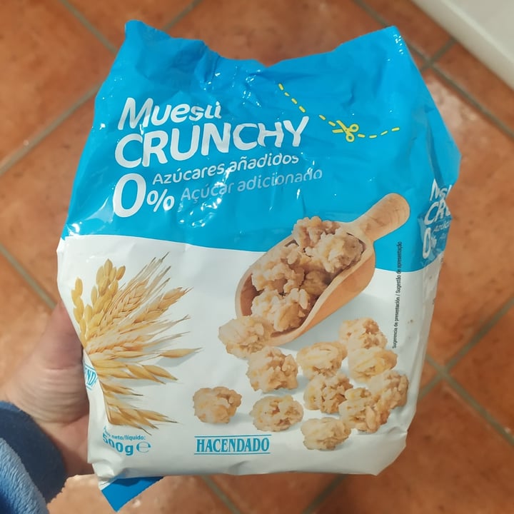Hacendado Muesli crunchy 0% Azúcares Añadidos Review | abillion
