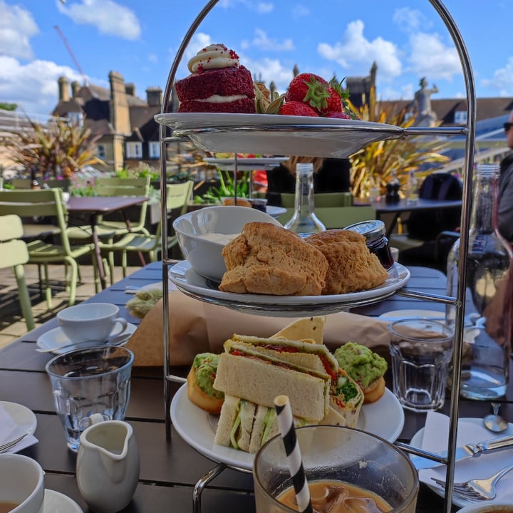 Ashmolean Rooftop Restaurant United Kingdom Vegan Afternoon Tea Review ...