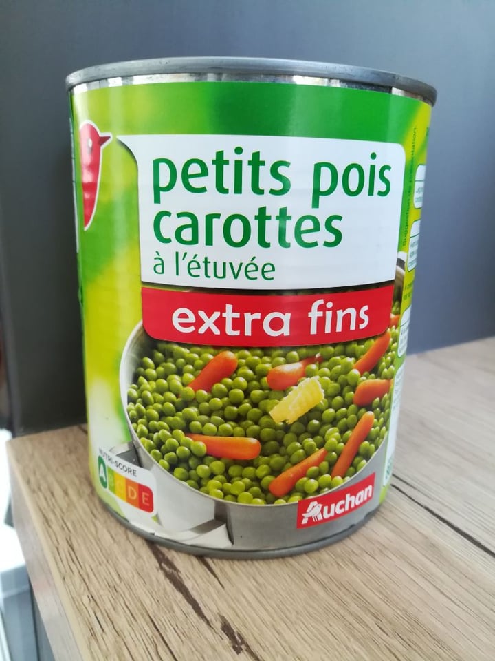 Auchan Petits pois carottes à l'étuvée Review | abillion