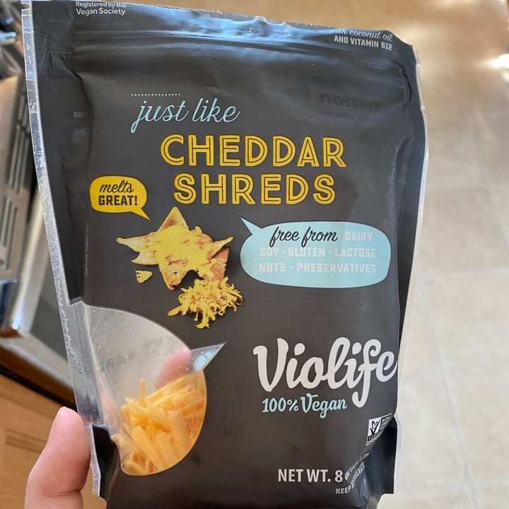 Violife Just Like Cheddar Shreds Review | abillion
