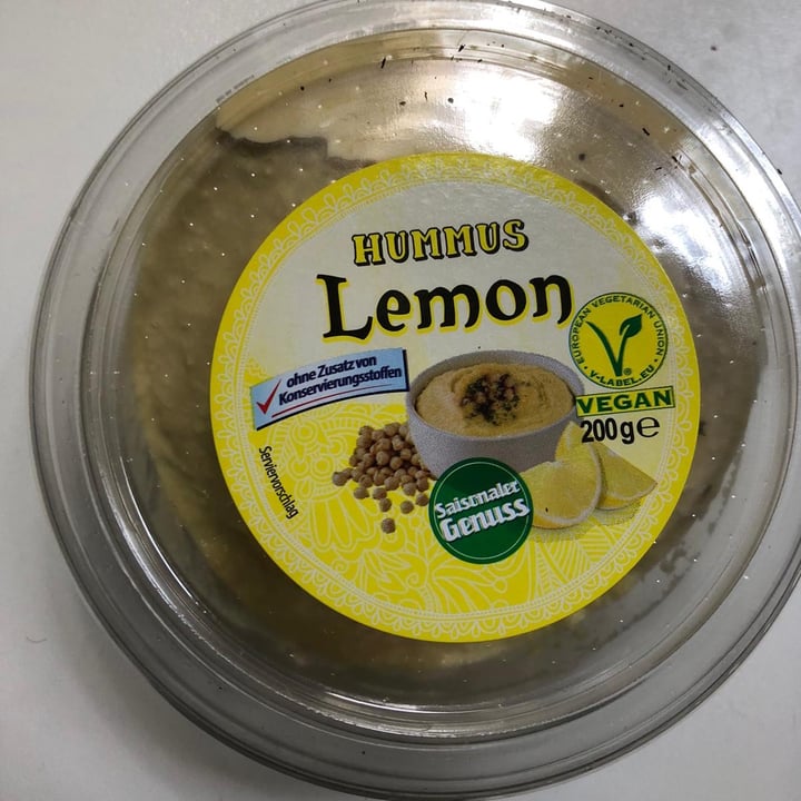 Hofer BBQ Hummus Lemon Review | abillion