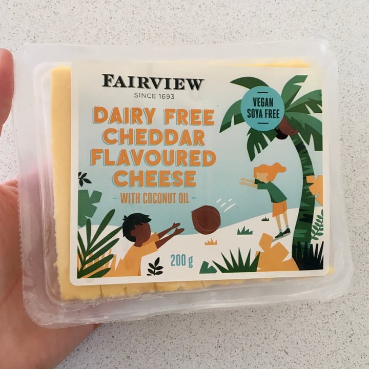 Fairview Dairy Free Cheddar Flavoured Cheese Review | abillion