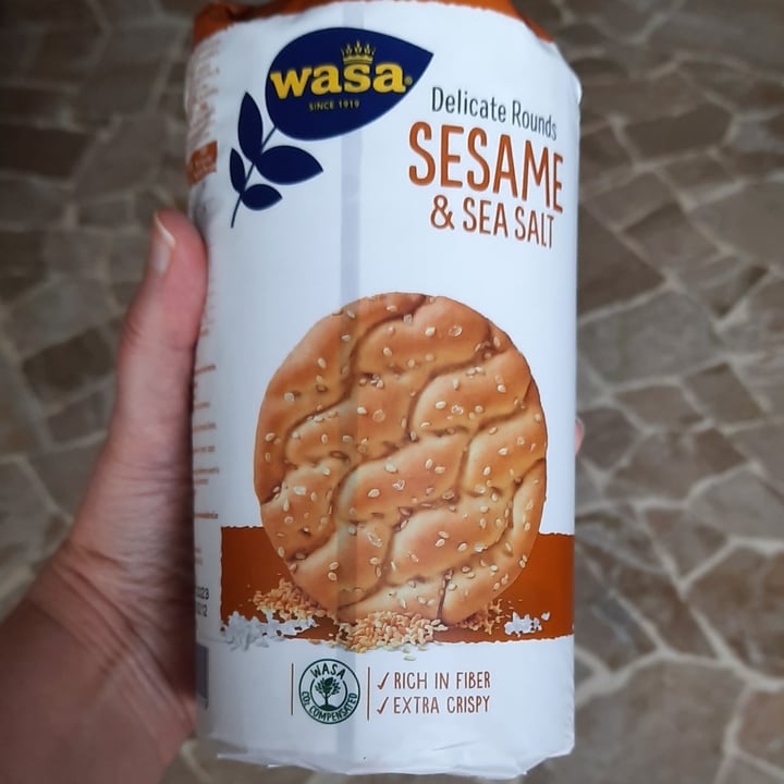 Wasa Delicate rounds sesame e sea salt Review | abillion