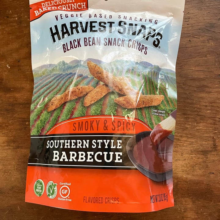 Harvest Snaps Black Beans Snacks Southen Style Barbecue Review | abillion