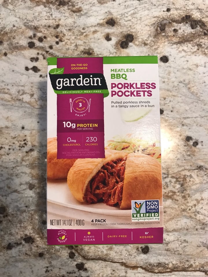 Gardein BBQ Porkless Pocket Meal Review | abillion