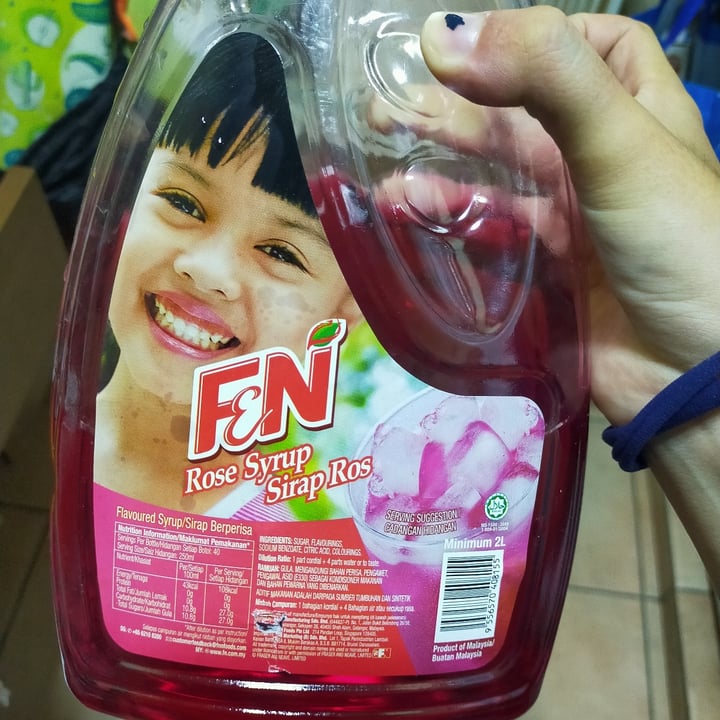 F&N Rose Syrup Review | abillion