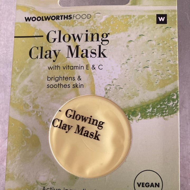 Woolworths Glowing Clay Mask Review | abillion