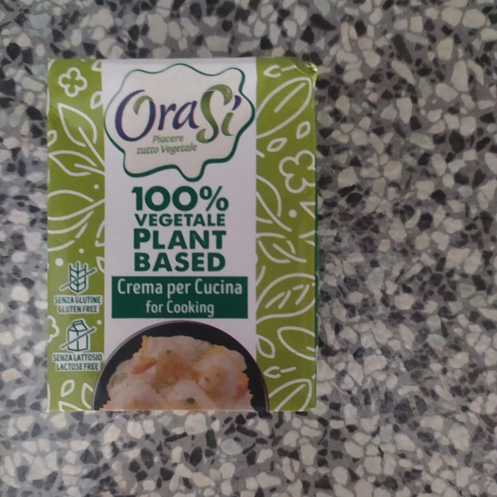 OraSí 100% plant based Crema per cucinare Review | abillion