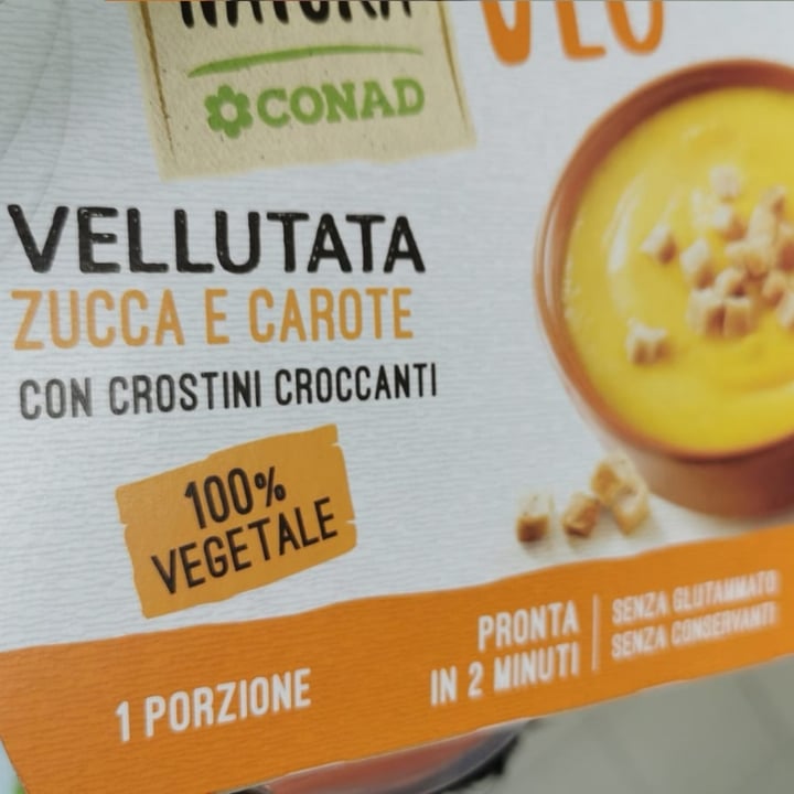Verso Natura Conad Veg Vellutata di zucca e carote Review | abillion
