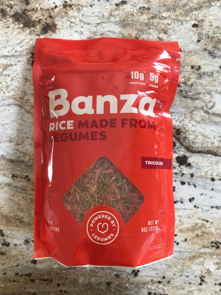 Banza Banza Tricolor Rice Made from Legumes Review | abillion