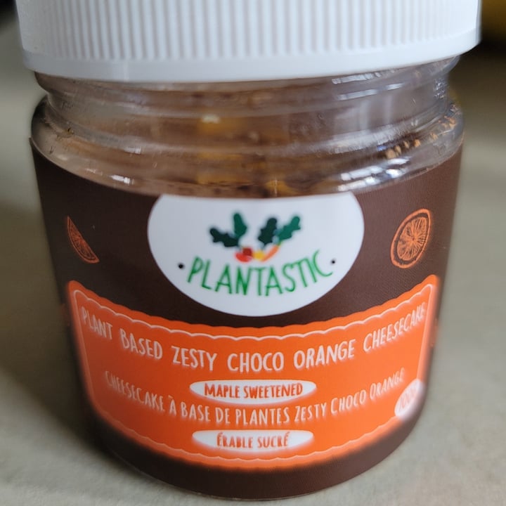 Plantastic Plant Based Zesty Choco Orange Cheesecake Review | abillion