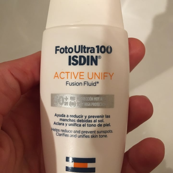 Isdin Foto Ultra 100 ISDIN Active Unify Fusion Fluid SPF 50+ Review ...