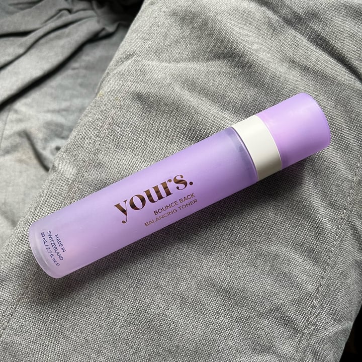 Love From Yours Bounce Back Toner Review | abillion
