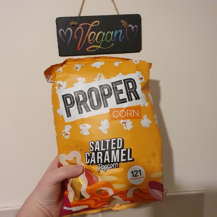 Proper Corn Salted caramel popcorn Review | abillion