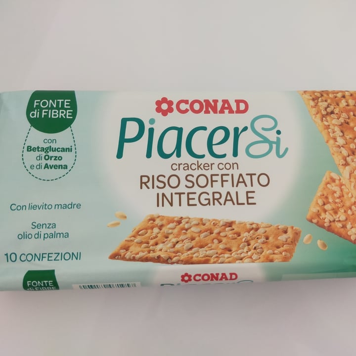 Piacersi | Conad Cracker con riso integrale soffiato Review | abillion