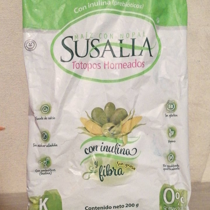 Susalia Totopos Horneados con Inulina y Fibra Review | abillion