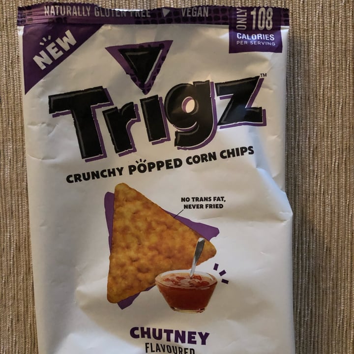 Trigz Crunchy Popped Corn Chips Chutney Flavoured Review | abillion