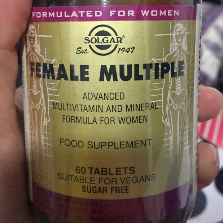 Solgar Female Multiple Review | abillion