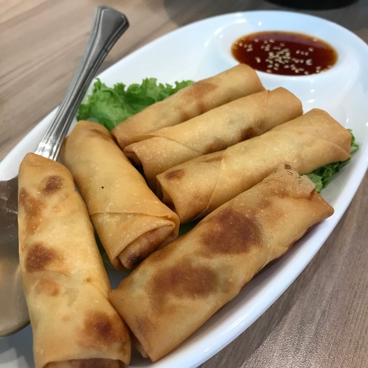 Yes Natural Restaurant Geylang, Singapore Mini Spring Rolls Review ...