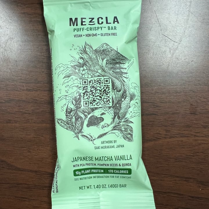 Mezcla Puff-Crispy Bar Japanese Matcha Vanilla Puff-Crispy Bar Japanese ...