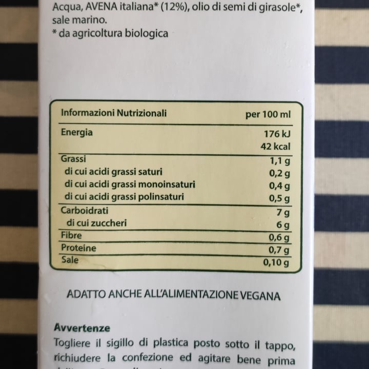 Matt Bevanda vegetale di avena bio Review | abillion