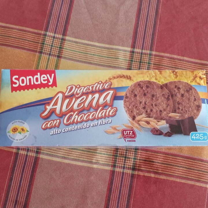 Sondey Digestive Avena Con Chocolate Review | abillion