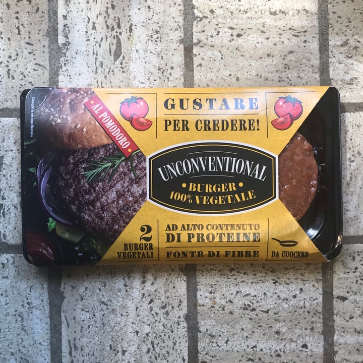 Unconventional Burger Vegetale Al Pomodoro Review | abillion