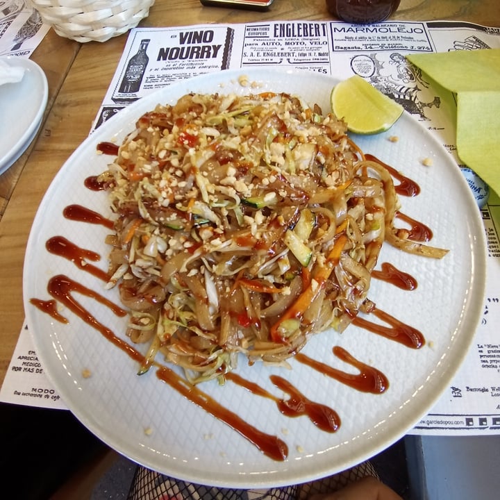 Yes Food - Tuscolana by Yes brands Roma, Italy Pad thai (Veganized ...