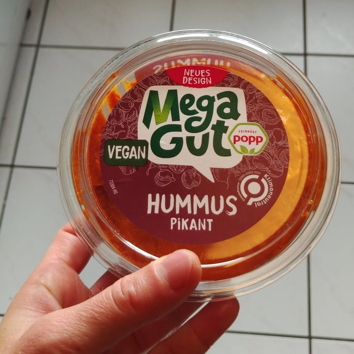 Feinkost Popp Hummus Pikant Review | abillion