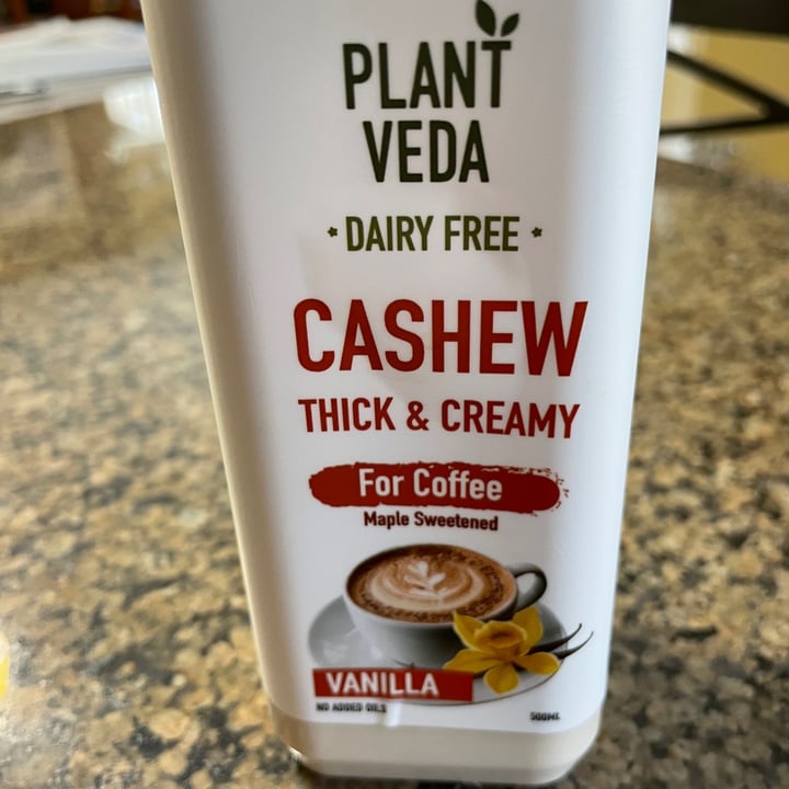 Plant Veda Cashew thick & creamy vanilla for coffee Review | abillion