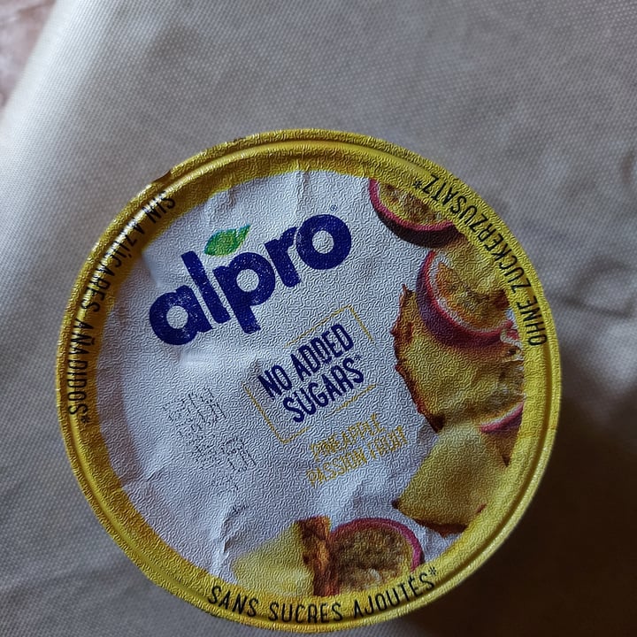 Alpro No Added Sugar Pineapple Passion Fruit Review | abillion