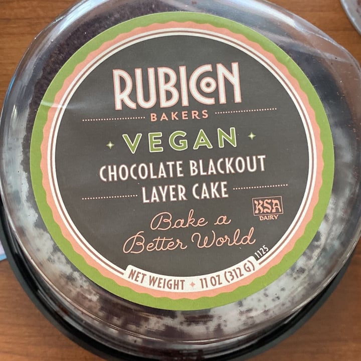 Rubicon Bakers Vegan Chocolate Blackout Cake Review | abillion
