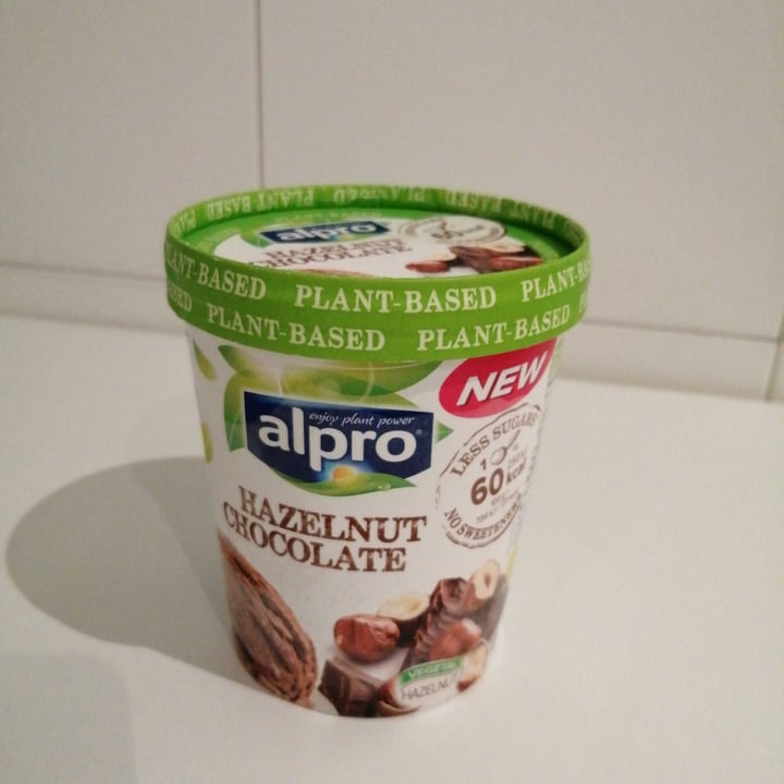 Alpro Hazelnut Chocolate Ice Cream Review | abillion