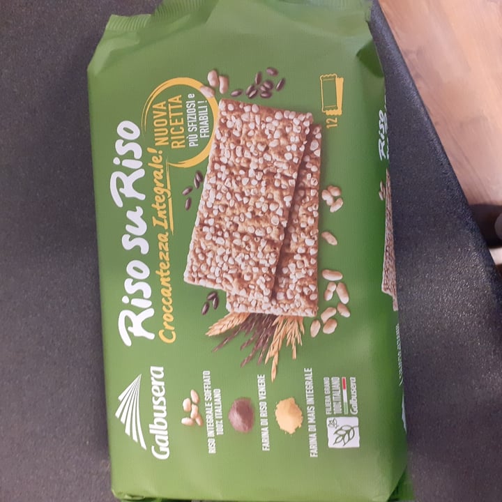 Galbusera Crackers Riso su Riso croccantezza integrale Review | abillion