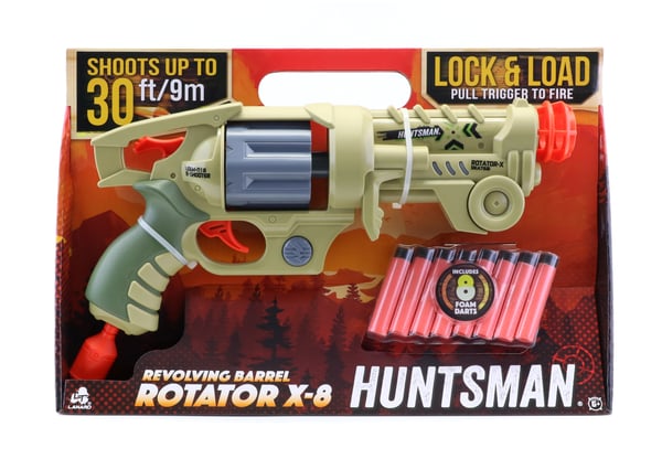 Buy Huntsman Rotator X-8 Foam Dart Gun | My Home Closet