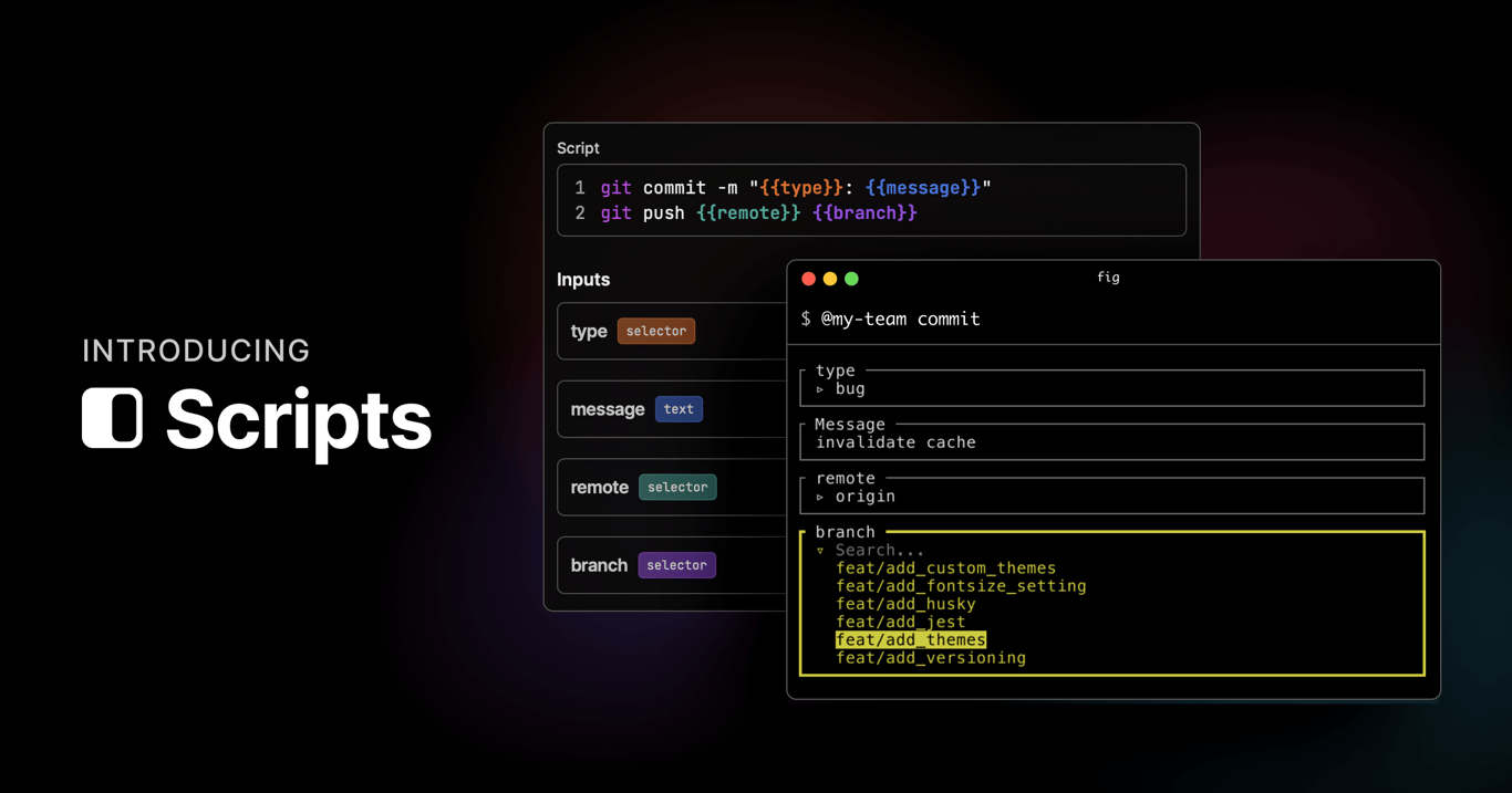 Introducing Fig Scripts: Build internal CLI tools faster | Fig
