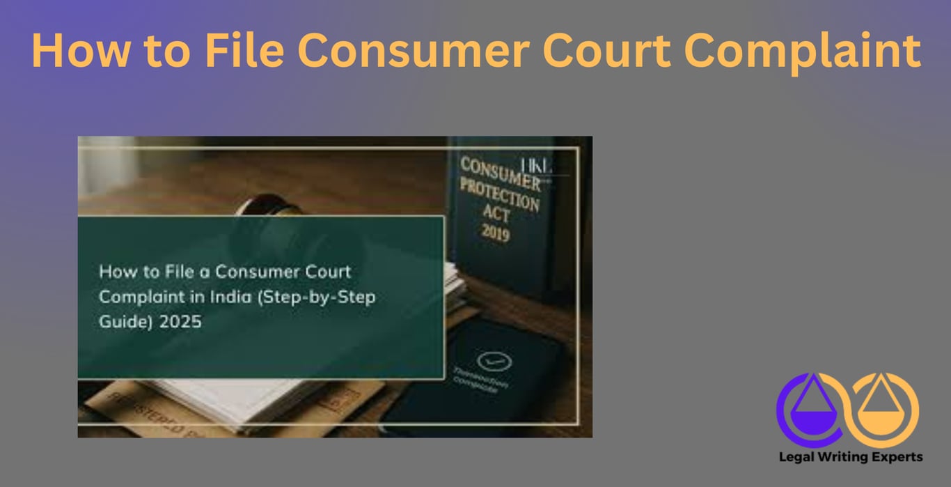 How to File Consumer Court Complaint