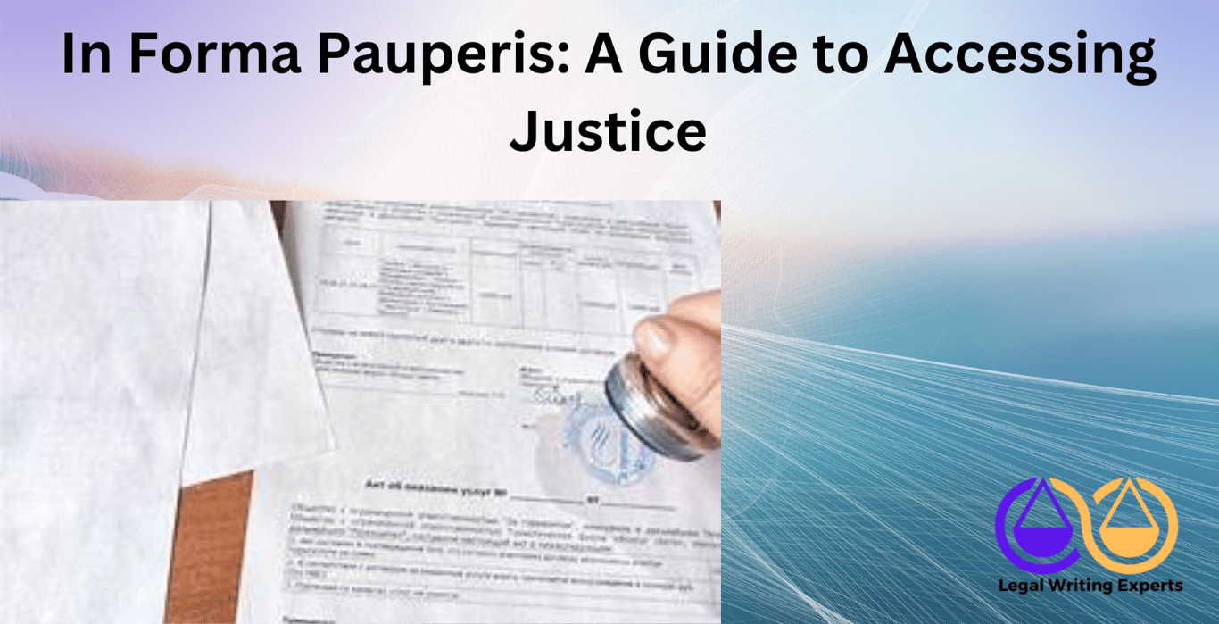 Eligibility Criteria for Filing in Forma Pauperis