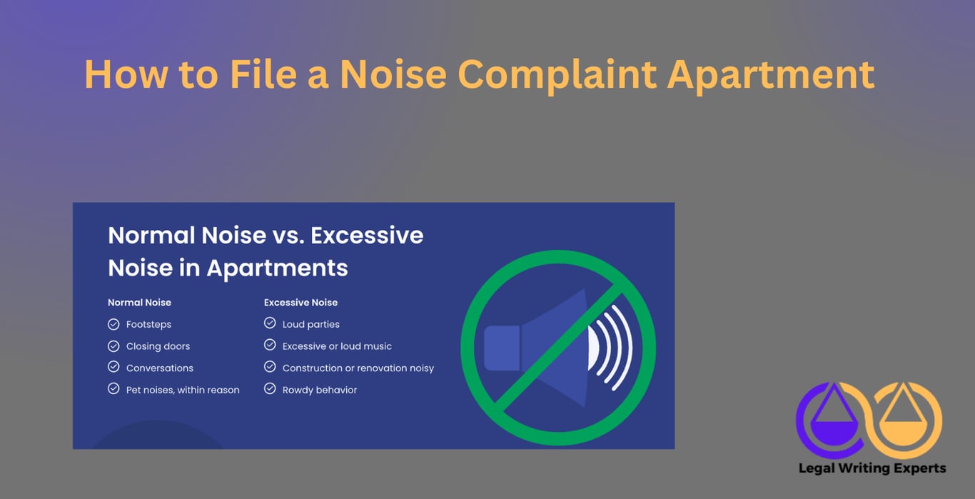 How to File a Noise Complaint Apartment