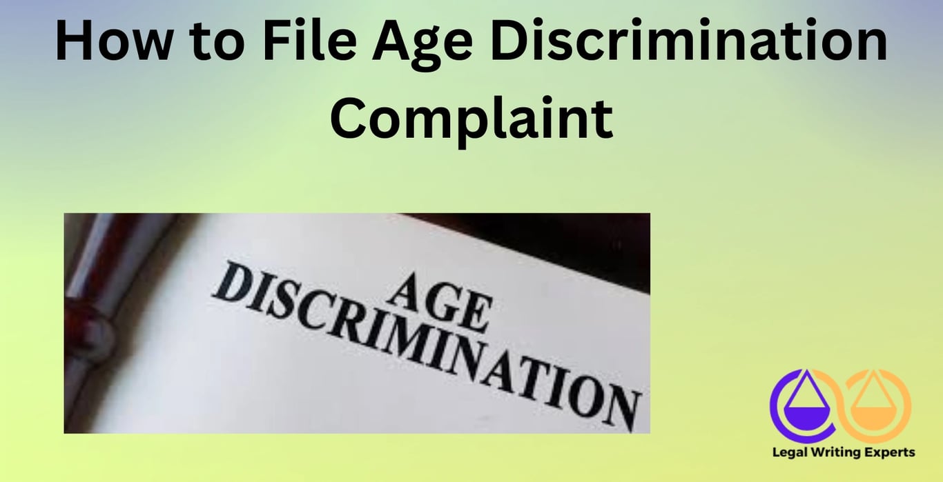 How to File Age Discrimination Complaint