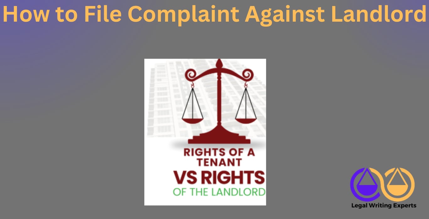 How to File Complaint Against Landlord