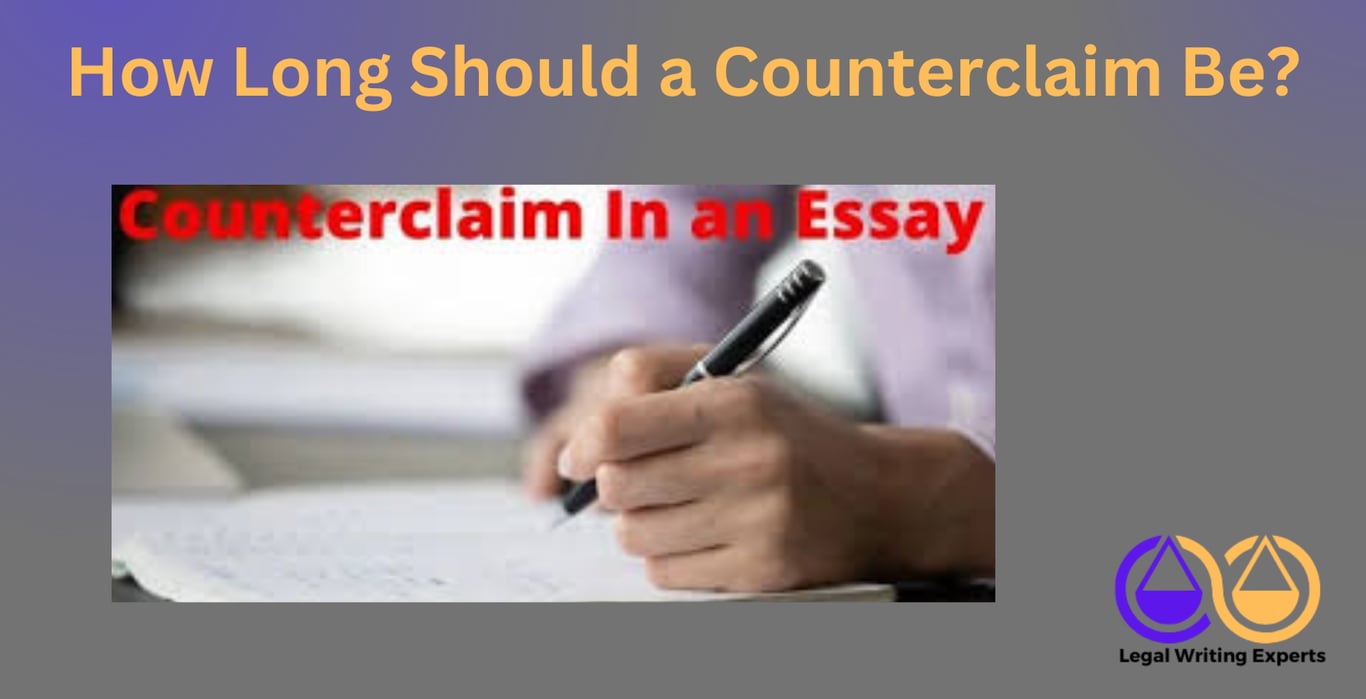 How Long Should a Counterclaim Be?