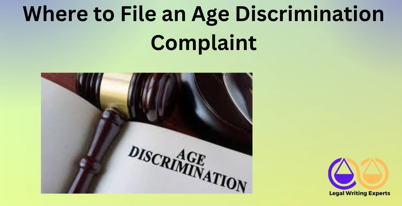 Where to File an Age Discrimination Complaint