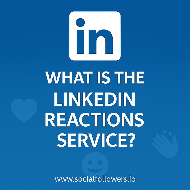 Buy Real LinkedIn Post Reactions | Boost Professional Engagement ...