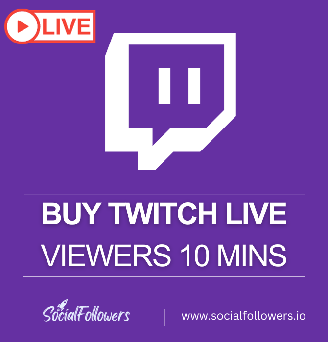 Buy Twitch Live Stream Viewers | Increase Your Live Audience Safely